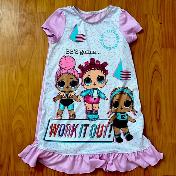 L.O.L. Surprise! | Pajamas | Lol Dolla Nightgown Pajamas Pjs Gently ...
